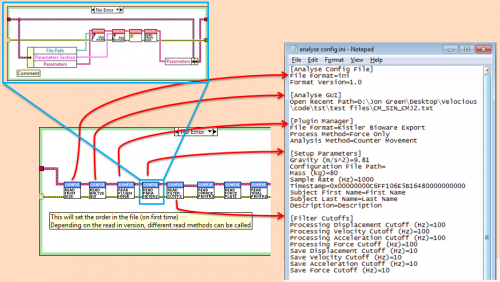 Saving LVClass data to an ini file - Object-Oriented Programming - LAVA